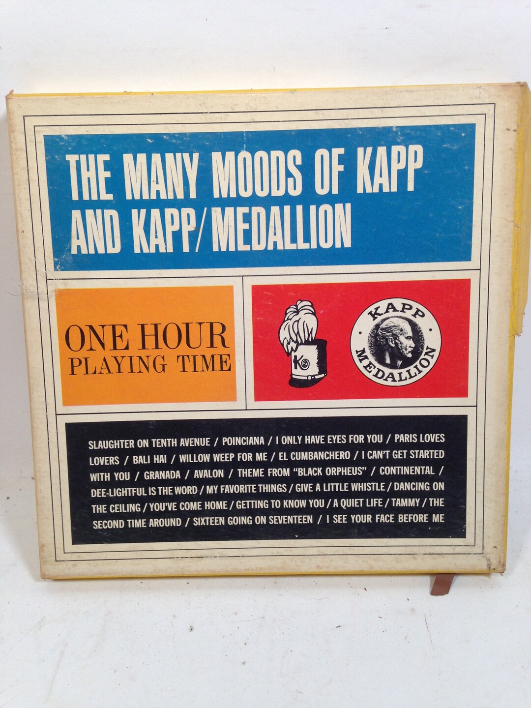 Vintage Reel-to-reel Audio Tape: the Many Moods of Kapp and Kapp ...