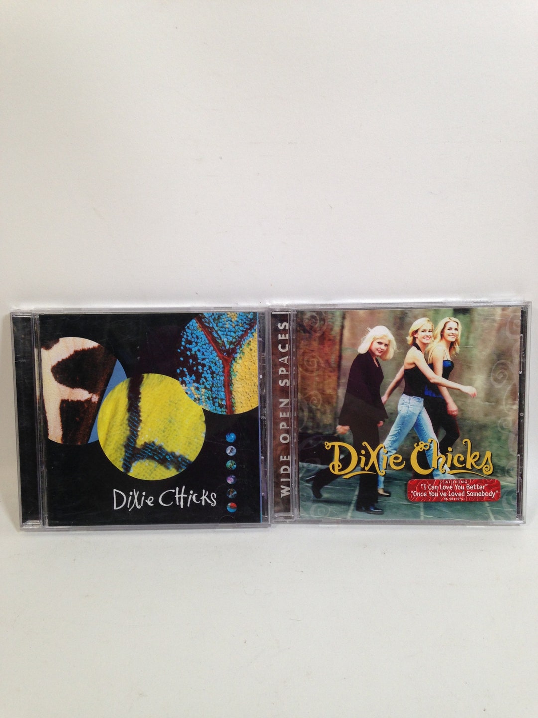 2 Cds by the Dixie Chicks, Wide Open Spaces & Fly 0724 - Etsy