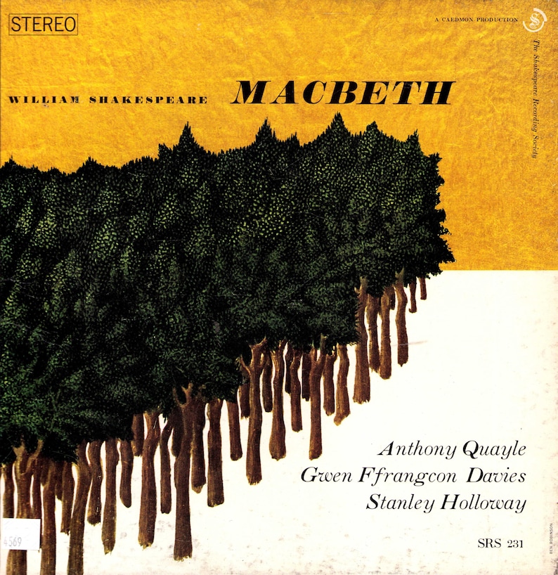 William Shakespeare's Macbeth, Vintage Vinyl Record Box Set, 0126 - Etsy