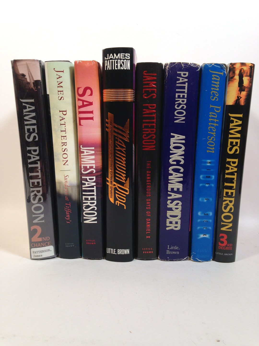 8 Best-selling Books by James Patterson, 2nd Chance, 3rd Degree and ...