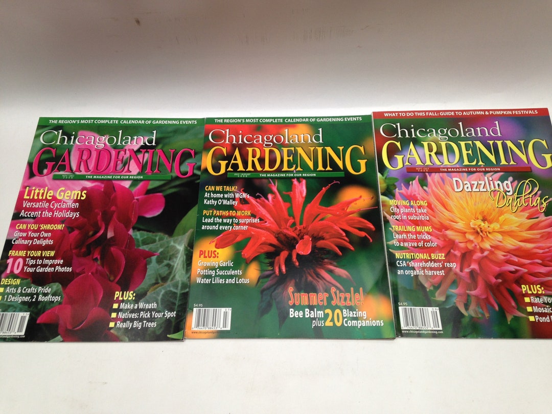 3 Vintage Chicagoland Gardening Magazine 2006 0522 - Etsy