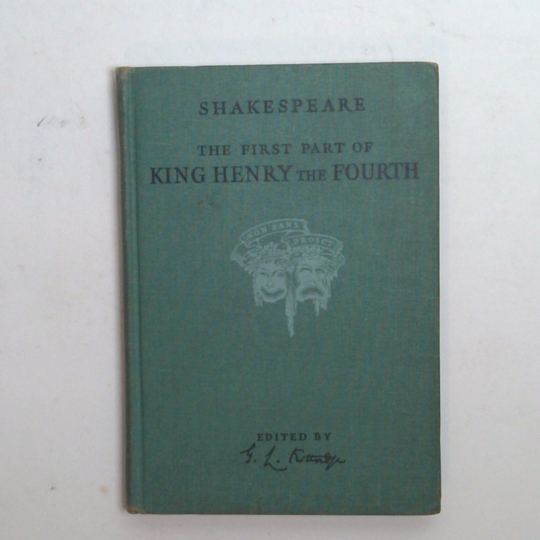 Vintage Book: the First Part of King Henry the Fourth by William ...