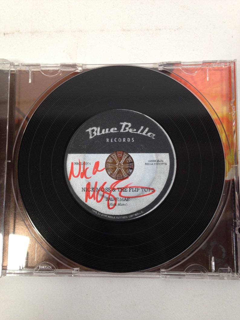 Nick Moss and the Flip Flops Sadie Mae CD Rare Signed Copy! Blues Music ...