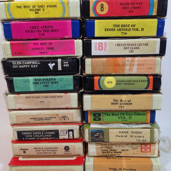 8 Track Tapes - Etsy