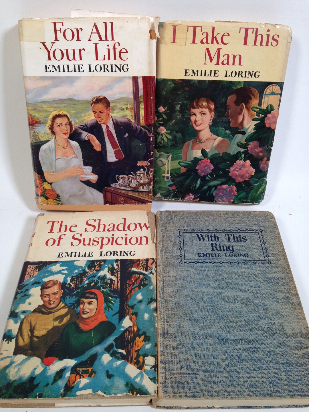 4 Vintage Novels by Emilie Loring 1950s I Take This Man & More 0922 - Etsy