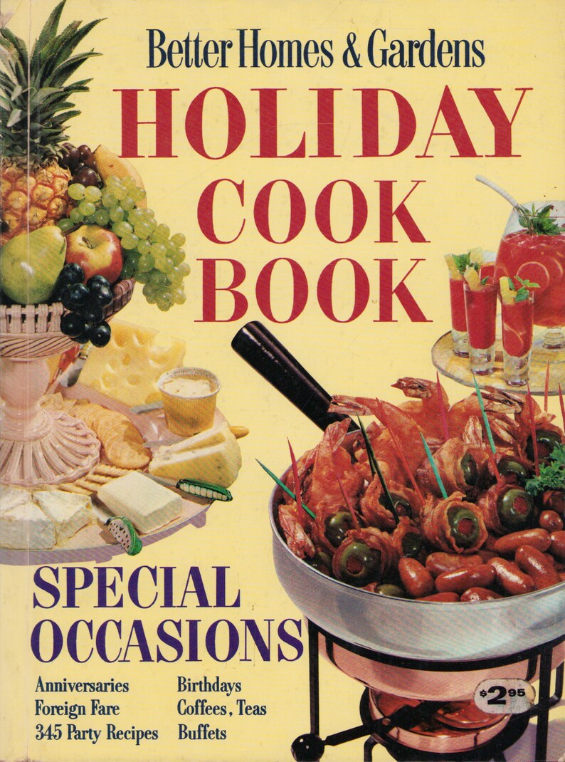 Vintage Book: Better Homes and Gardens Holiday Cook Book, 1959, 0126 - Etsy