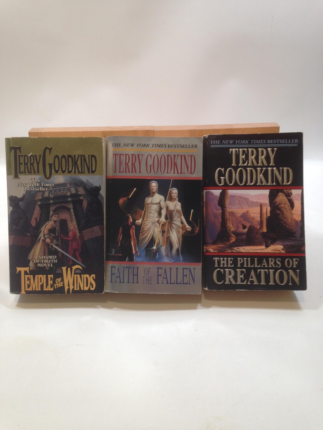 3 Fantasy Fiction Books by Terry Goodkind From the Tor Series 0924 - Etsy