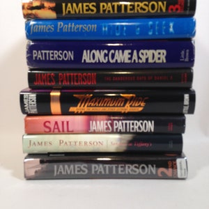 8 Best-selling Books by James Patterson, 2nd Chance, 3rd Degree and ...