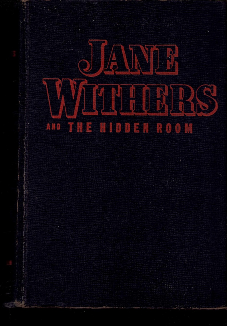 Vintage Book: Jane Withers and the Hidden Room by Eleanor Packer, 1942 ...