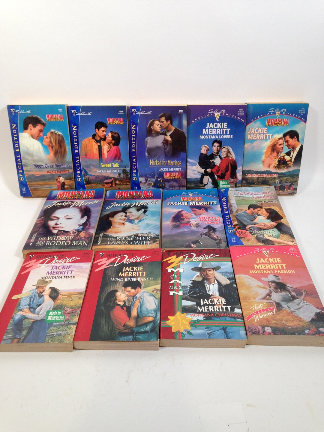 13 Romance Books by Jackie Merritt, Made in Montana and More! 0424 - Etsy
