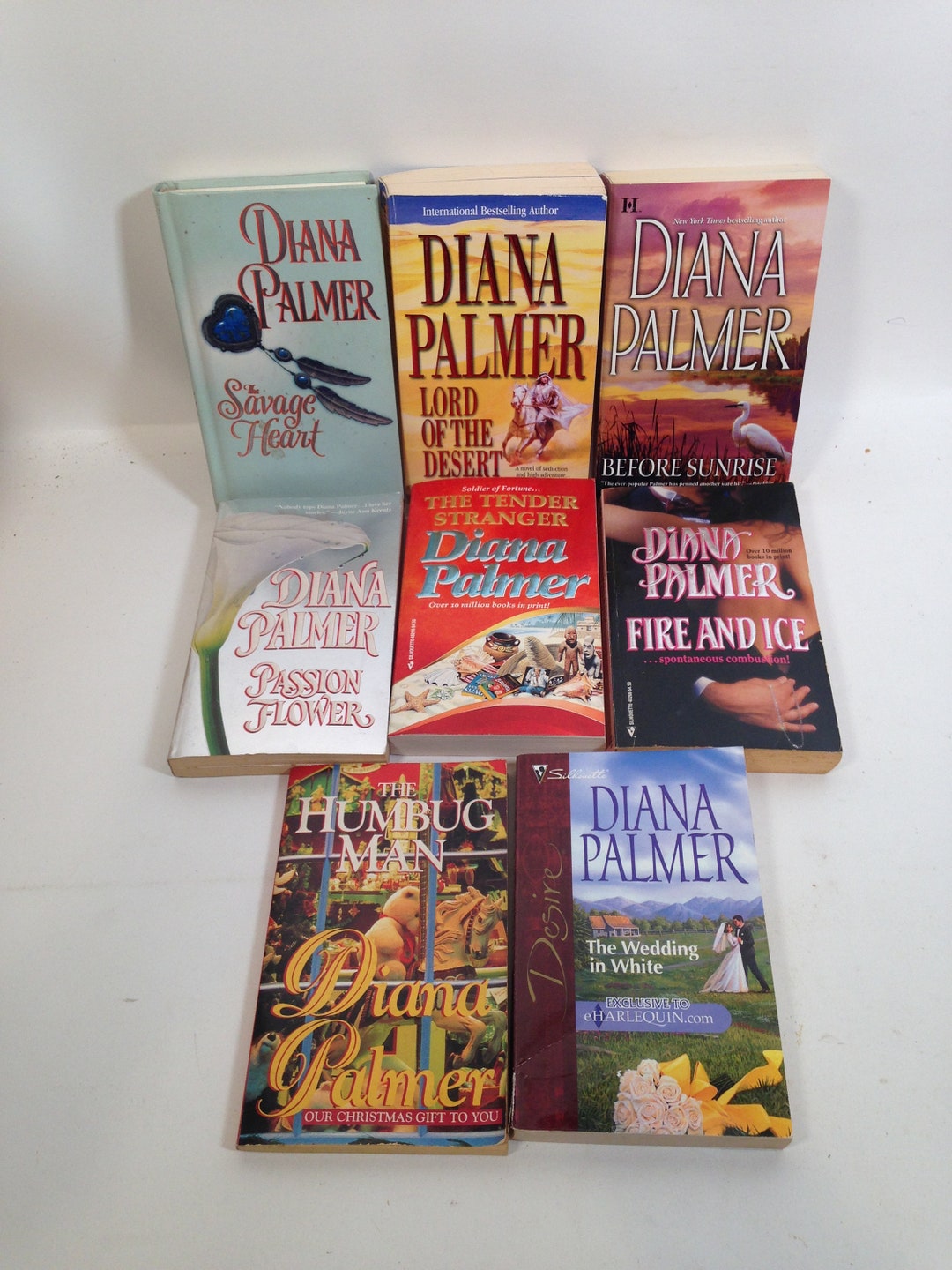 8 Romance Books by Diana Palmer, Lord of the Desert, the Tender ...