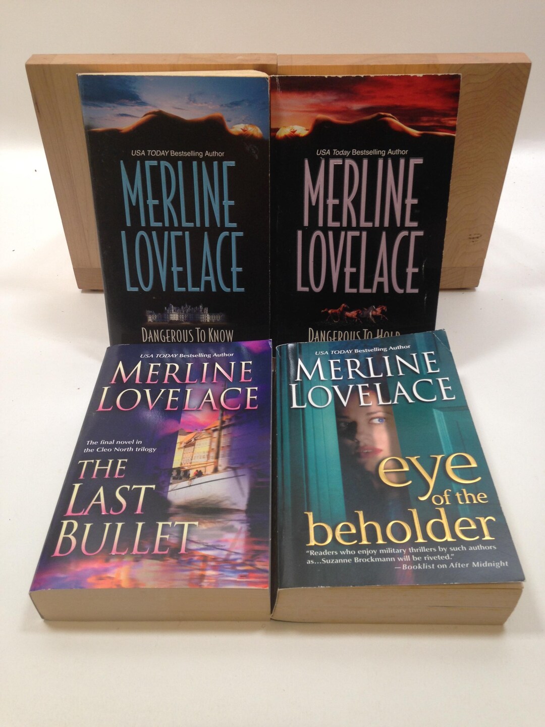 4 Romance Books by Merline Lovelace, Dangerous to Hold, Dangerous to ...