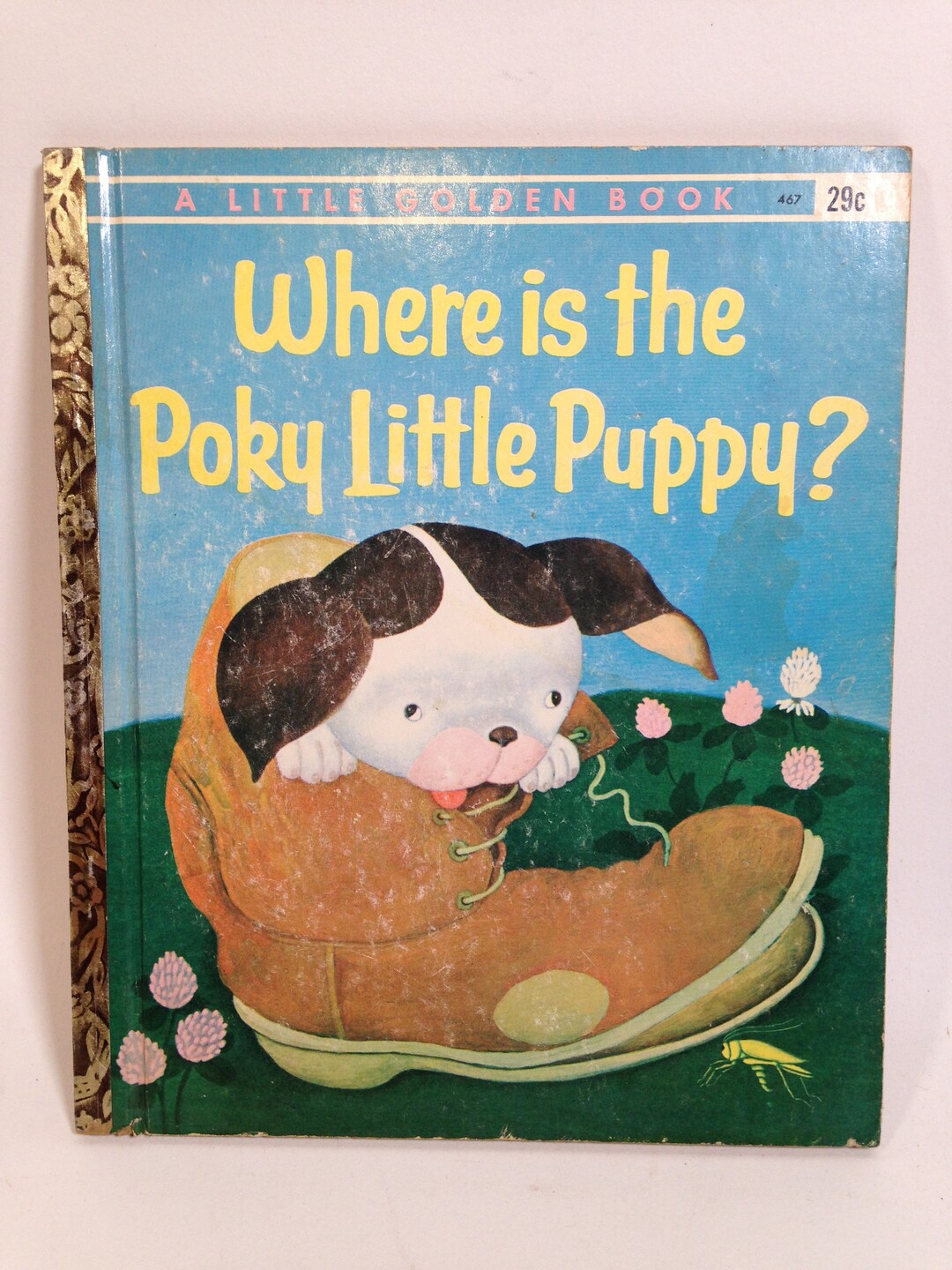 Vintage Little Golden Book: Where is the Poky Little Puppy? 1962 - Etsy