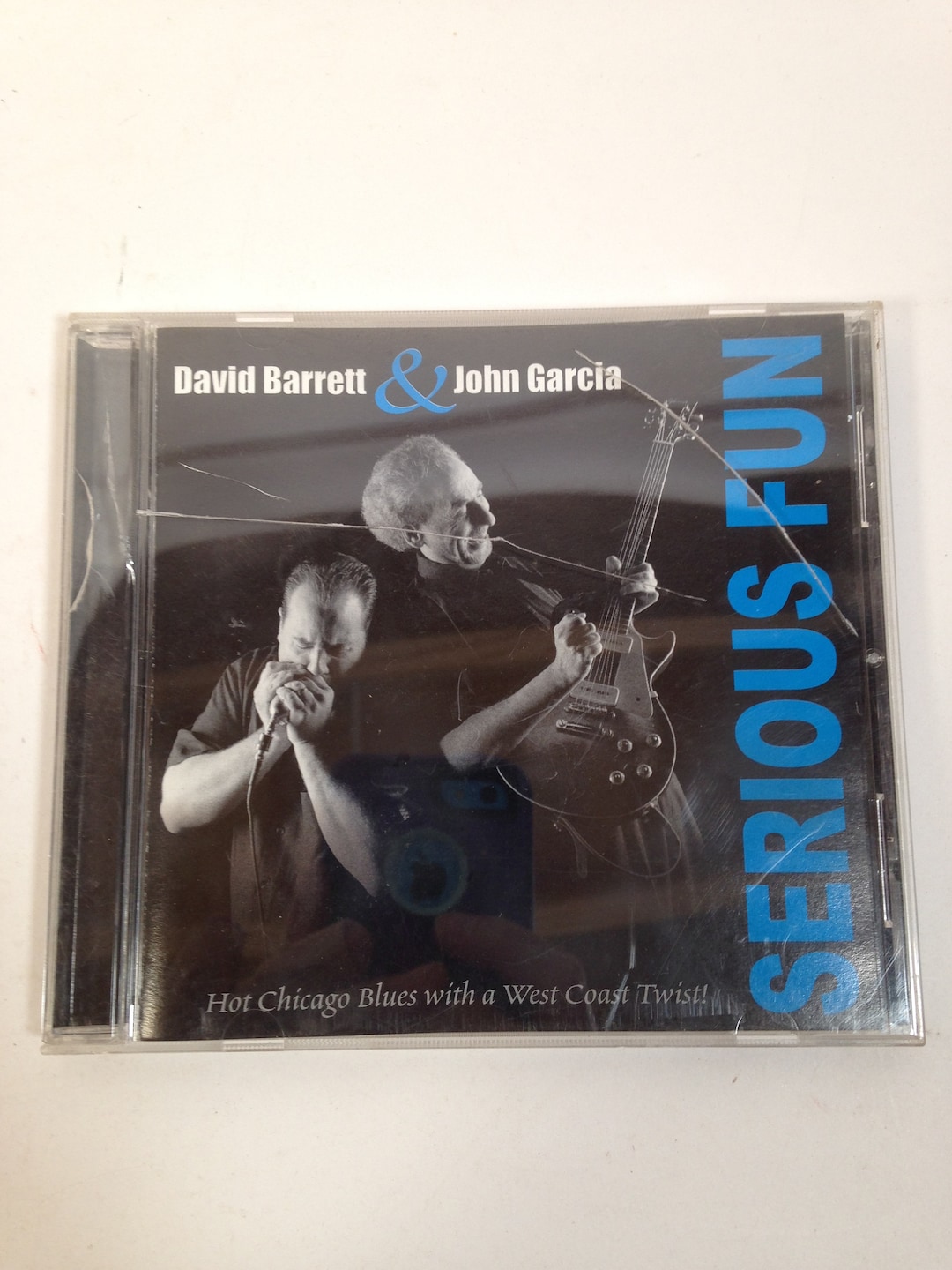 David Barrett & John Garcia Serious Fun CD Rare Signed Copy! Blues ...
