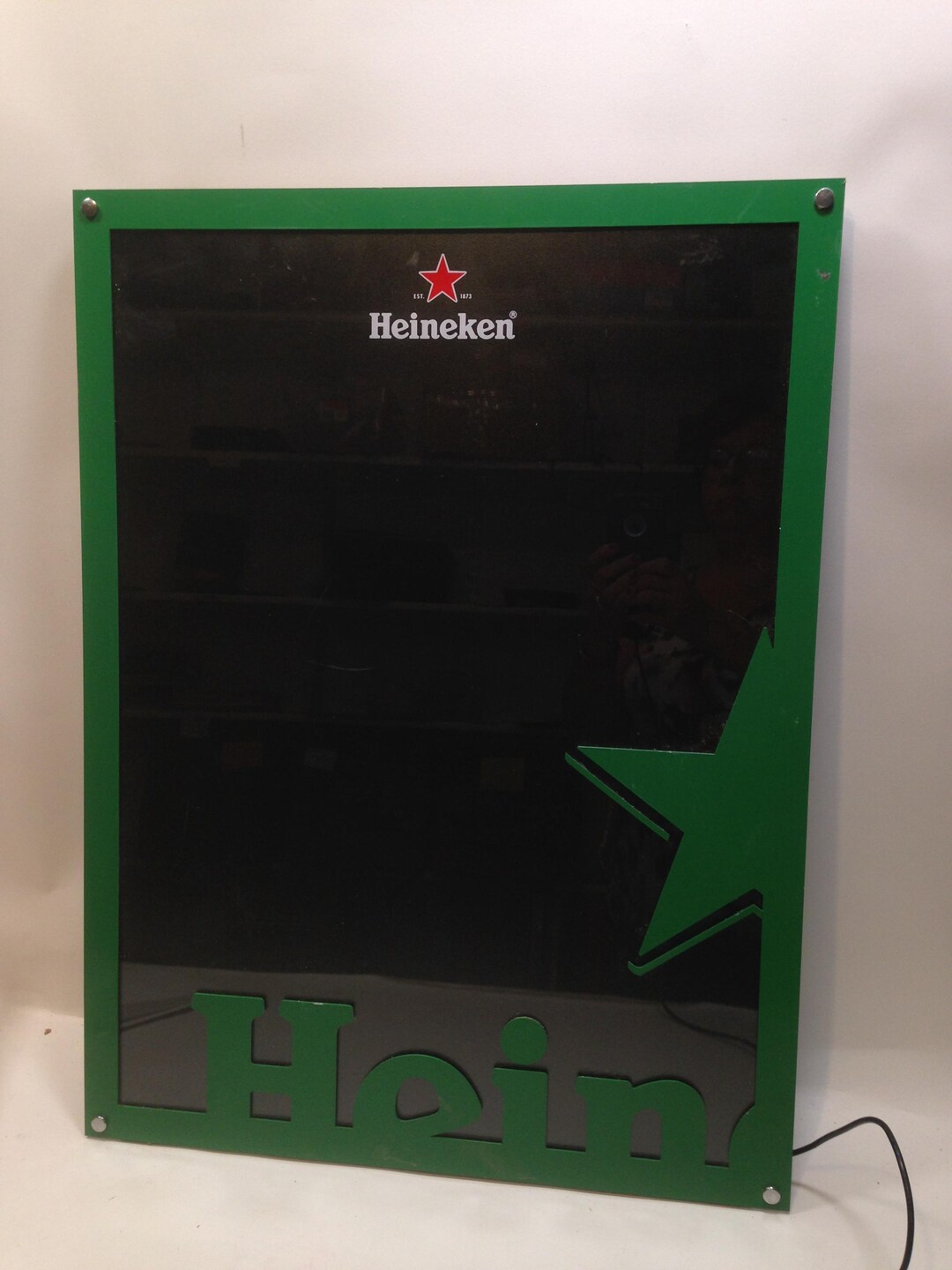 RARE Vintage Heineken Beer Lighted Menu Board Sign 0924 - Etsy