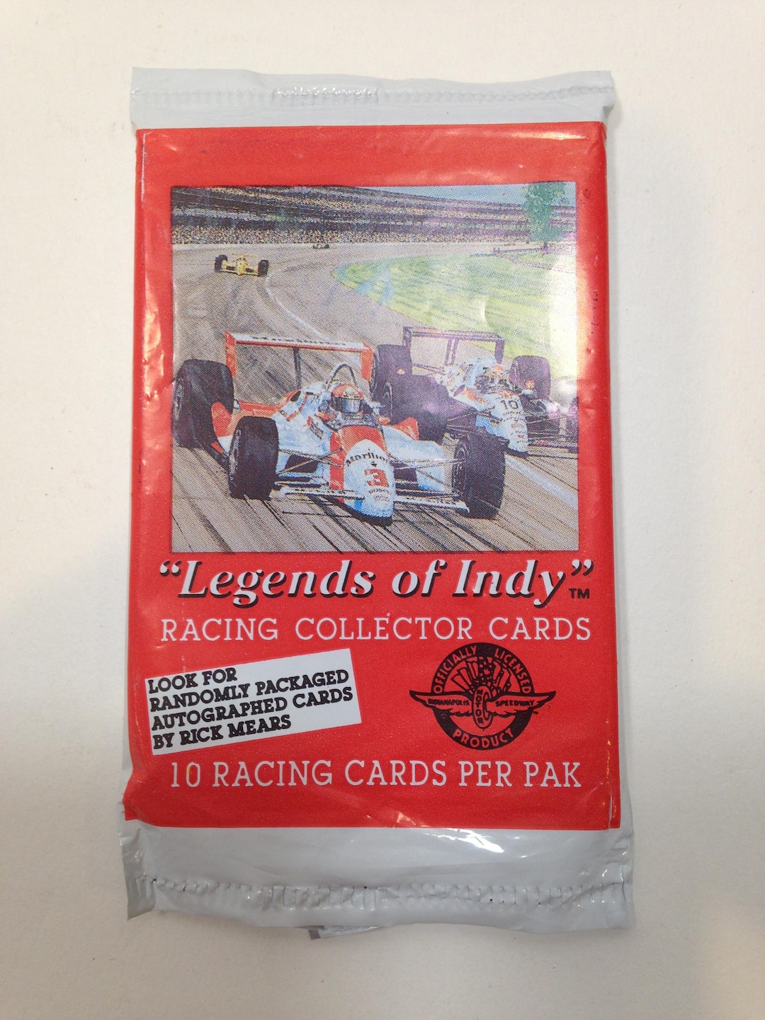 Legends of Indy Racing Collector Cards 1 Pack, Opened 0824 - Etsy