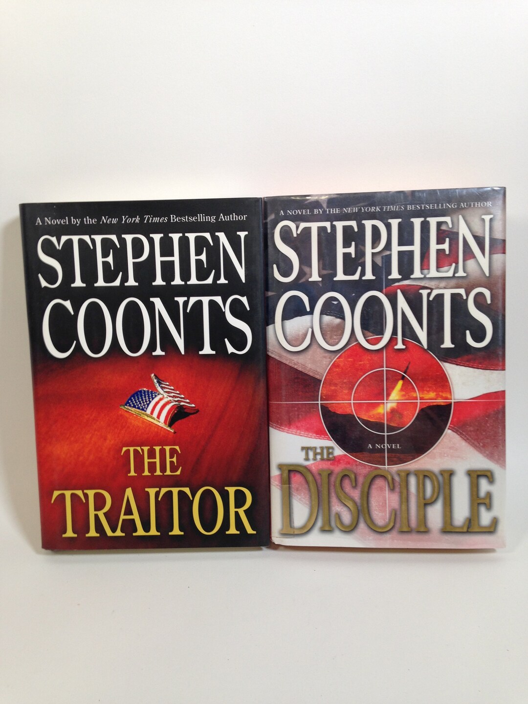 2 Books by Steven Coonts, the Traitor & the Disciple 0624 - Etsy