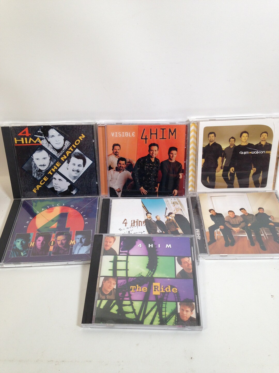 7 Cds by 4him, Visible, Face the Nation, the Ride & 4 More! 0724 - Etsy