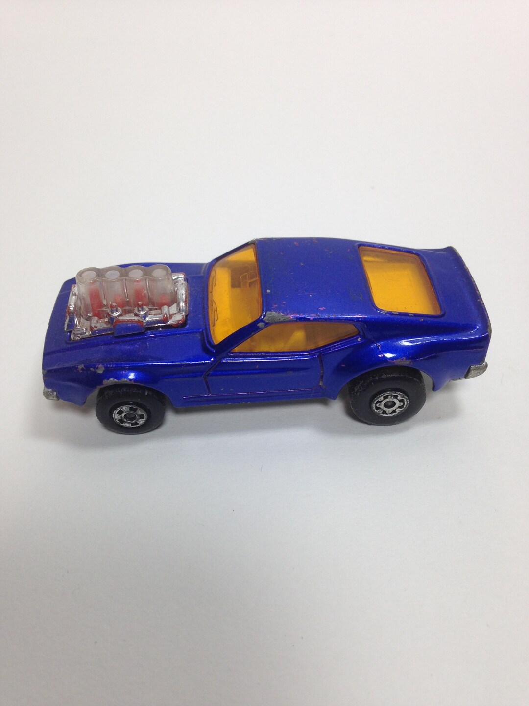 Vintage 1973 Matchbox Rolamatics No. 10 Ford Mustang Piston Popper 0824 ...