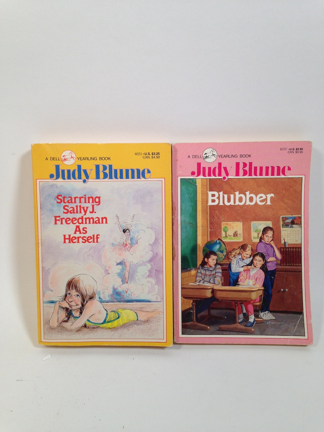 Classic Judy Blume Books Blubber and Starring Sally J. Freedman 0424 - Etsy
