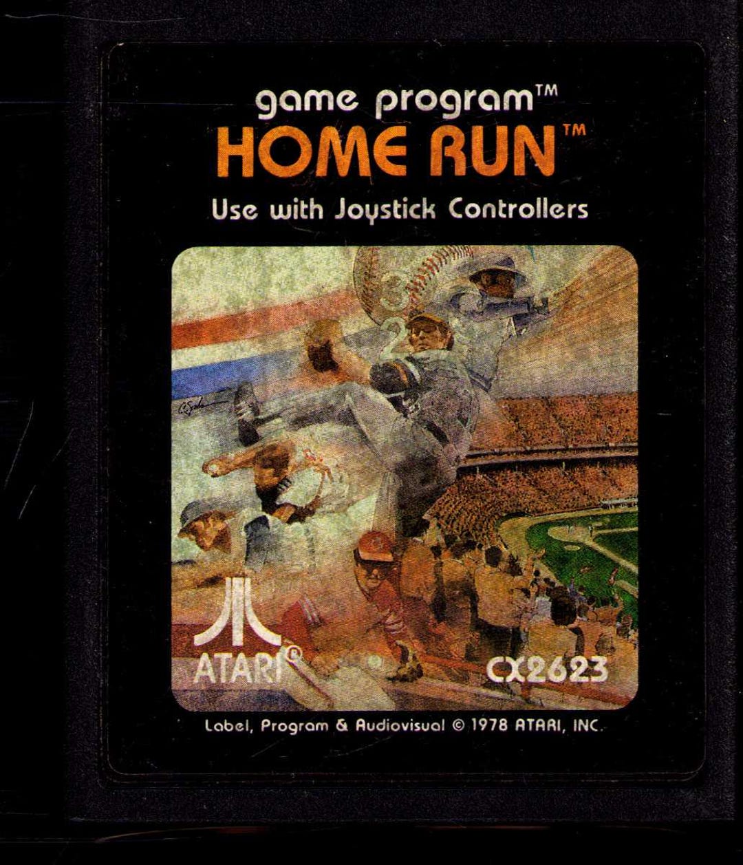 Vintage Atari Game: Home Run, Atari CX2623, 1978, 1225 - Etsy