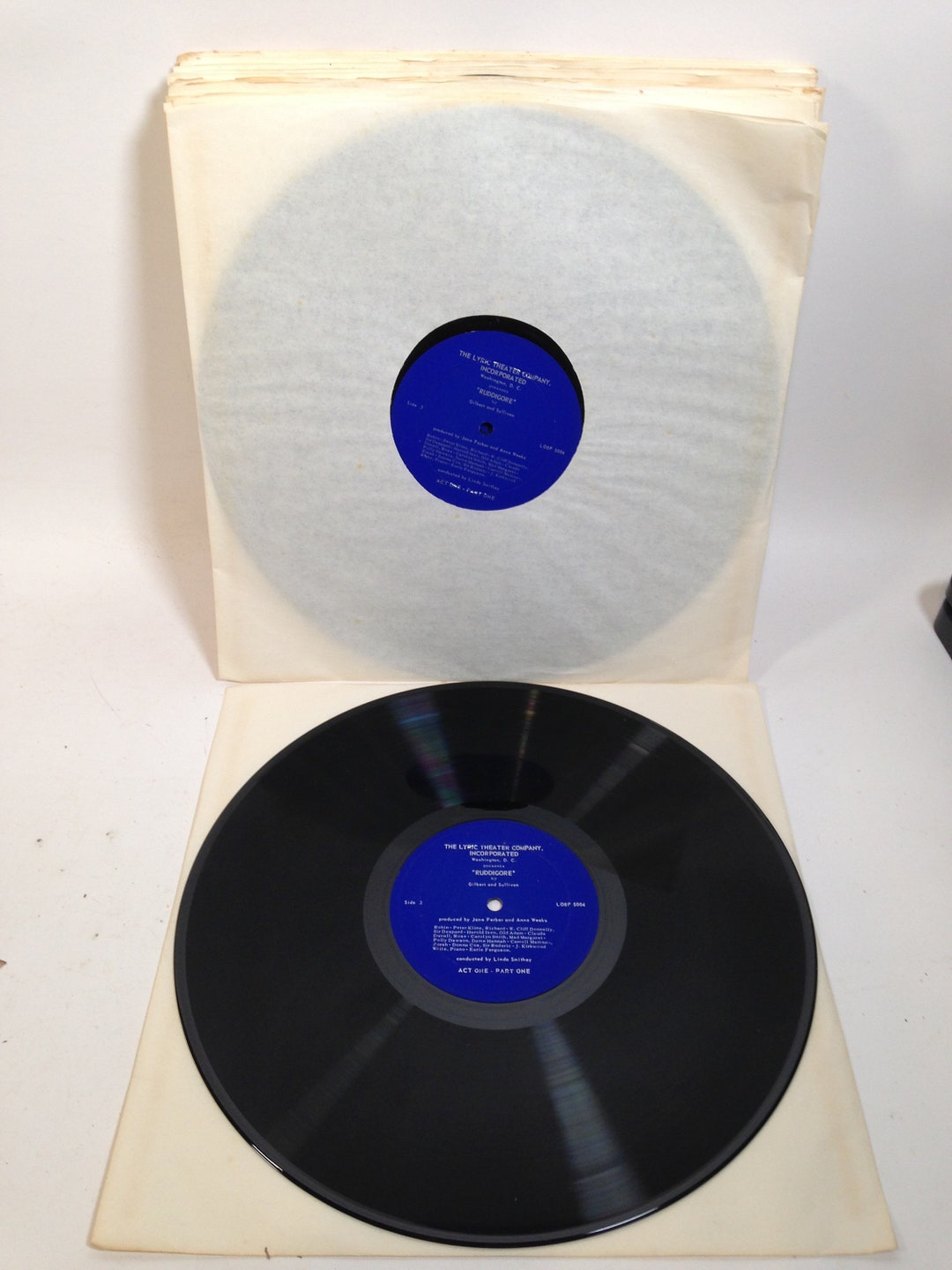 Ruddigore Opera Vinyl Records, Act One Parts One and Two, Lyric Theater ...