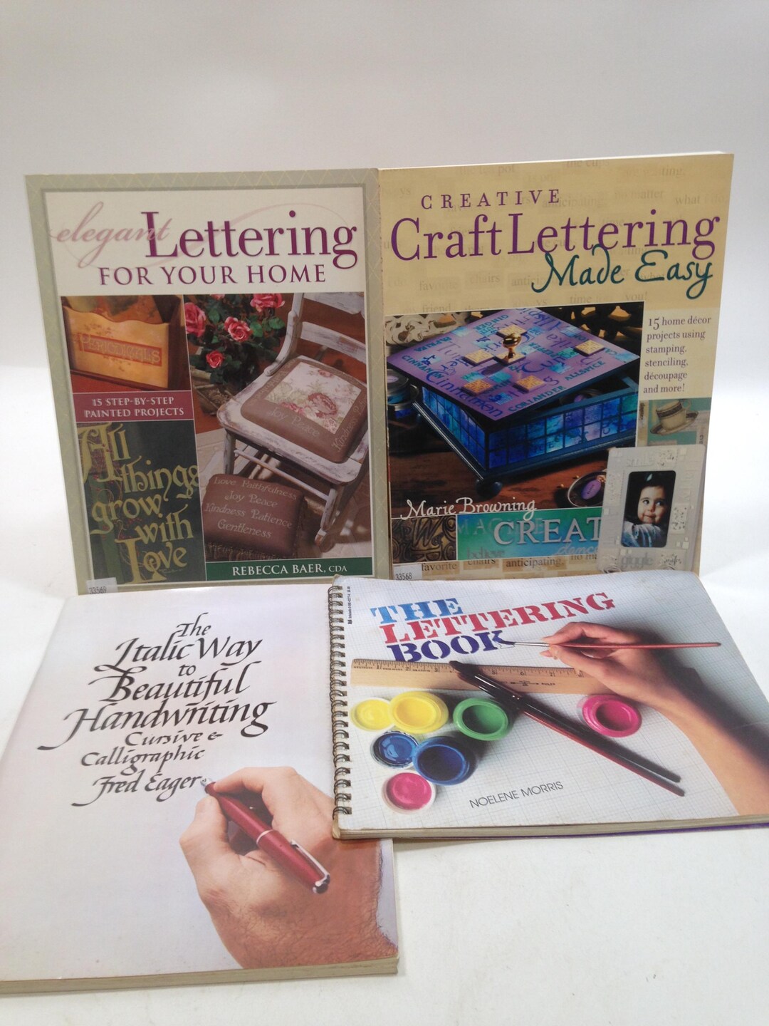 4 Books About Craft Lettering, Elegant Lettering for Your Home & 3 More ...