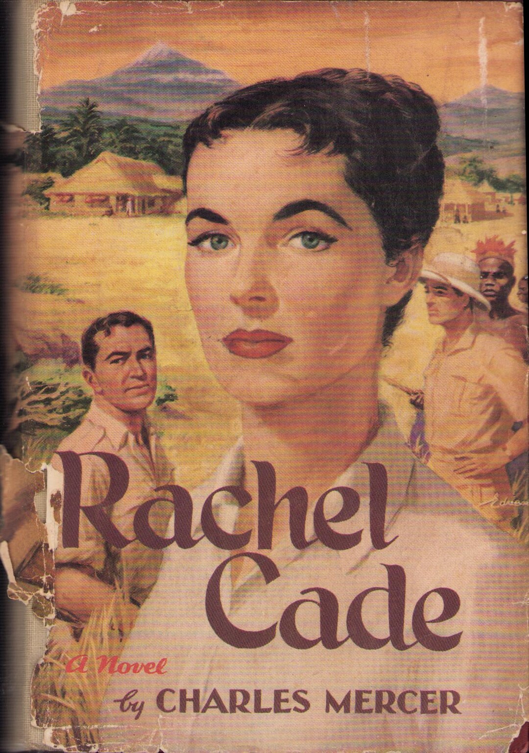 Vintage Book: Rachel Cade by Charles Mercer, Book Club Edition, 1956 ...