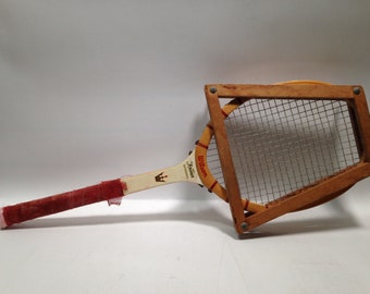 Vintage Wilson Jack Kramer Wooden Tennis Racket Autograph | Etsy
