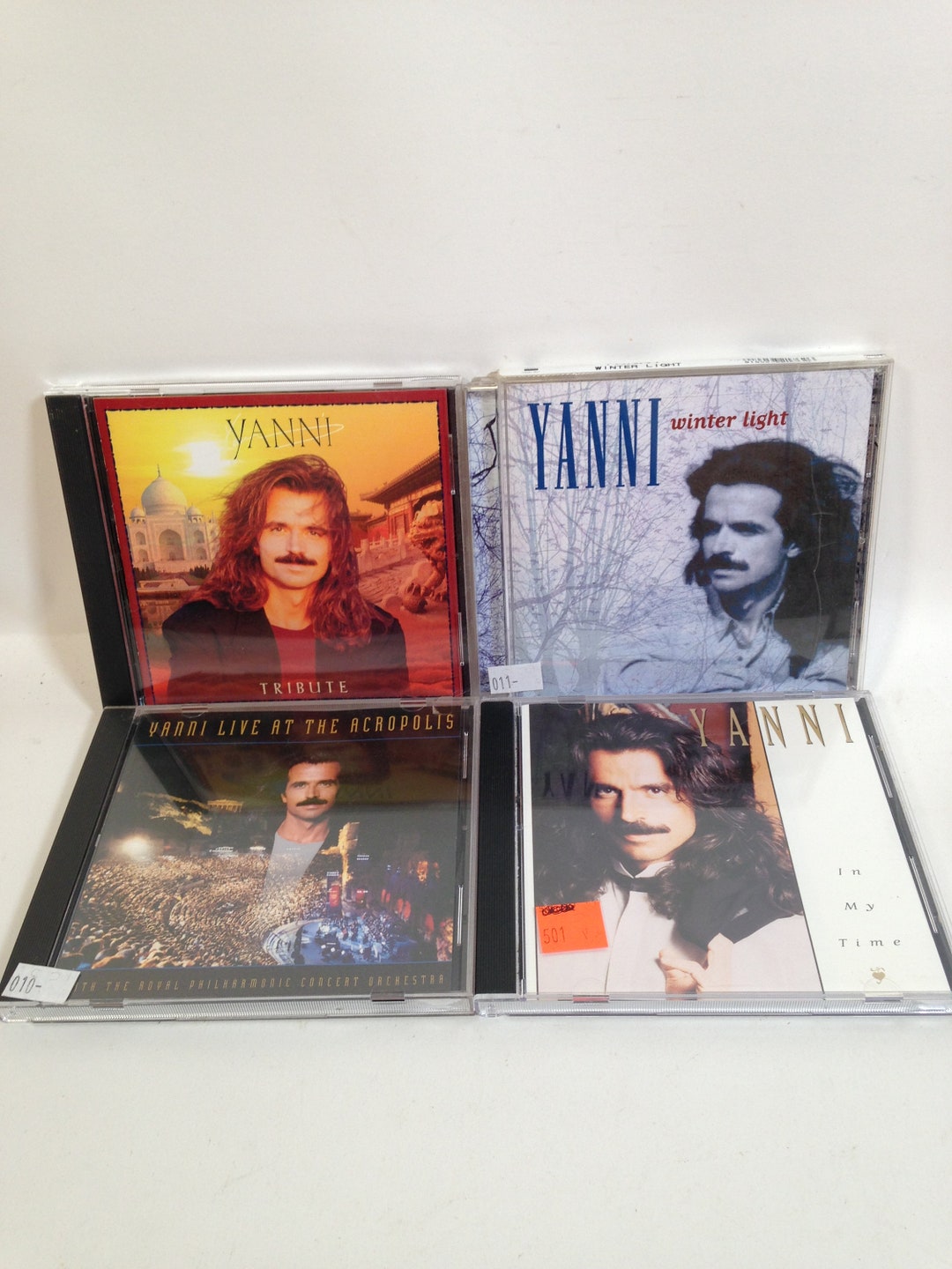 4 Cds by Yanni, Winter Light, Tribute, in My Time & Live at the ...