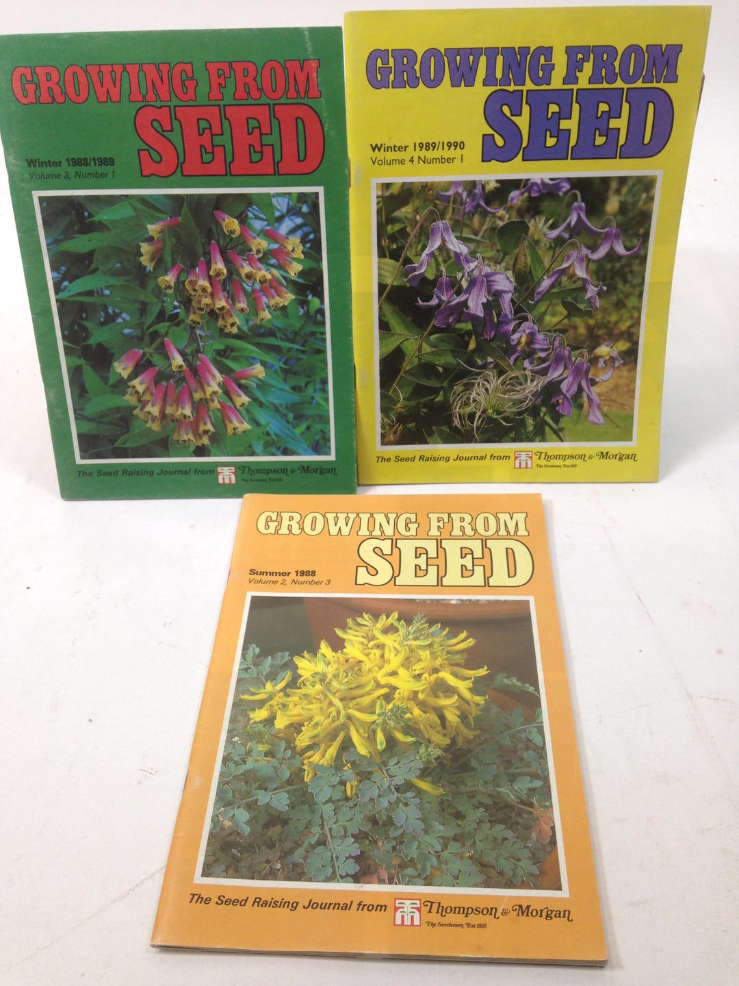 3 Issues of Growing From Seed Magazine 1988/1989/1990 0225 - Etsy