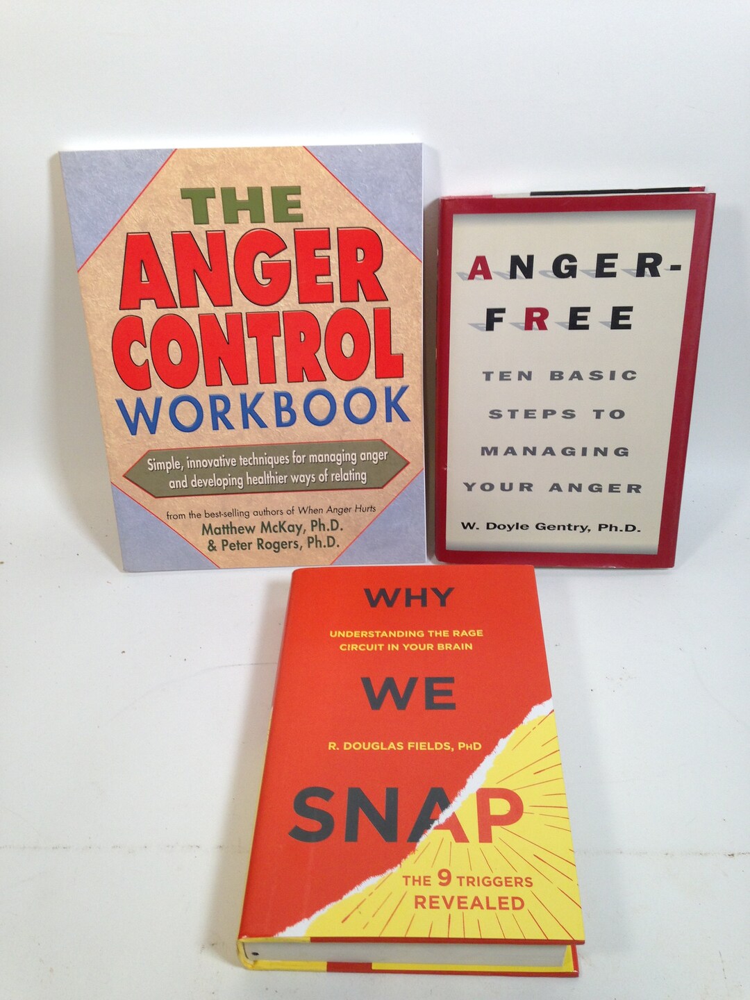 3 Books on Anger Control, Why We Snap & More 0624 - Etsy