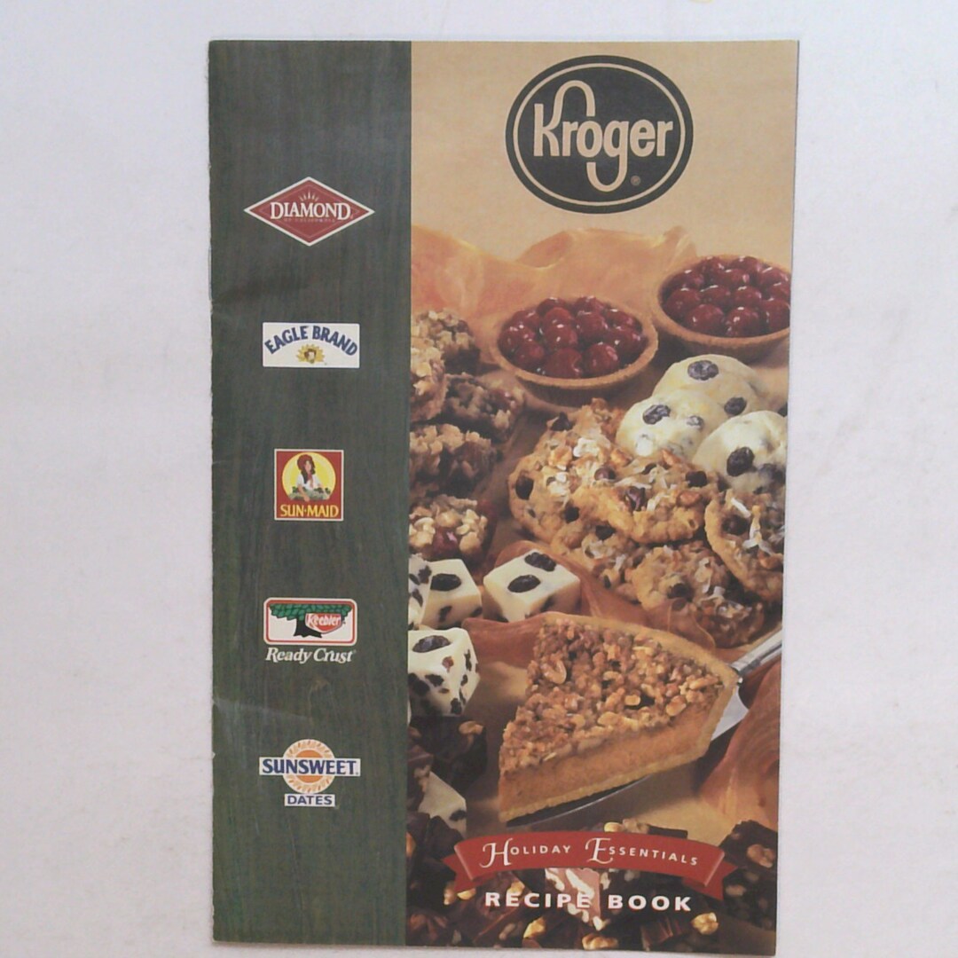 Rare Vintage Kroger Holiday Essentials Recipe Book 1986 0124 - Etsy
