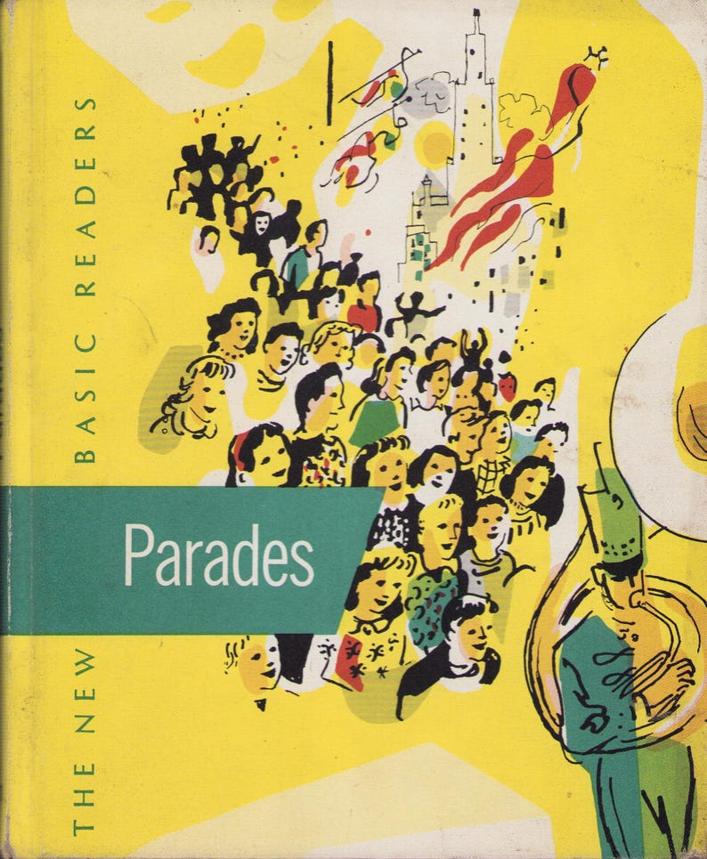 Vintage Book: the New Basic Readers - Parades, 1956 0625 - Etsy