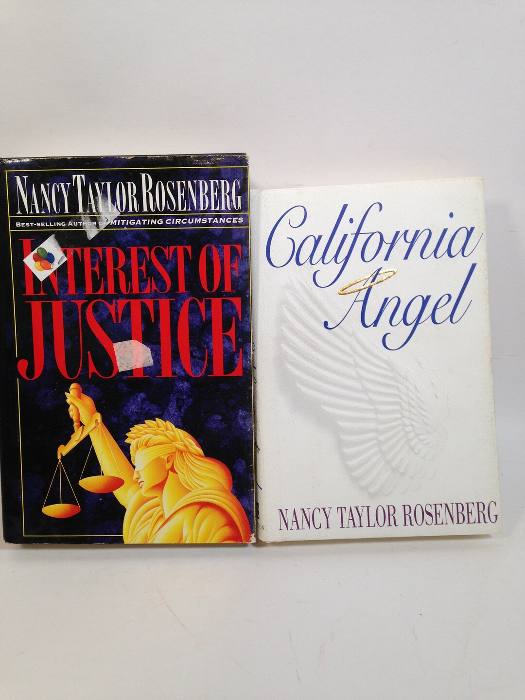 2 Books by Nancy Taylor Rosenberg, California Angel & Interest of ...