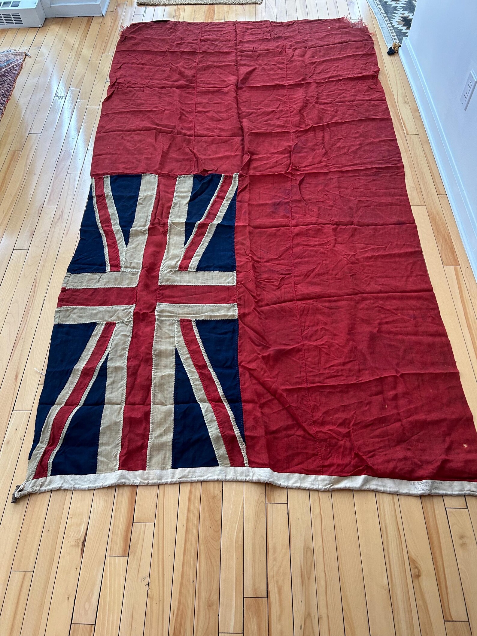 Rare Early 19th Century Red Ensign Flag - Etsy