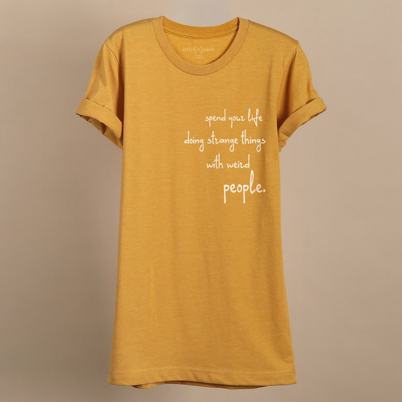 Strange Things Weird People Family Graphic Tees Sassy - Etsy
