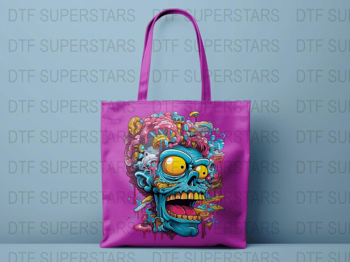 High-res Zombie Cartoon Sticker Digital Download 300 Dpi Png - Etsy