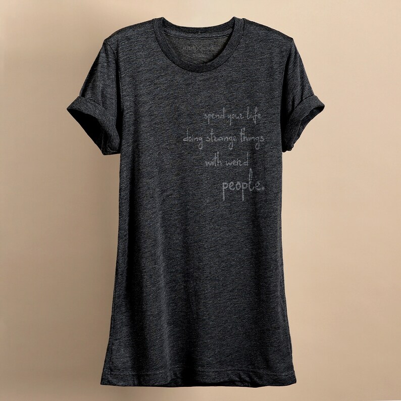 Strange Things Weird People Family Graphic Tees Sassy - Etsy
