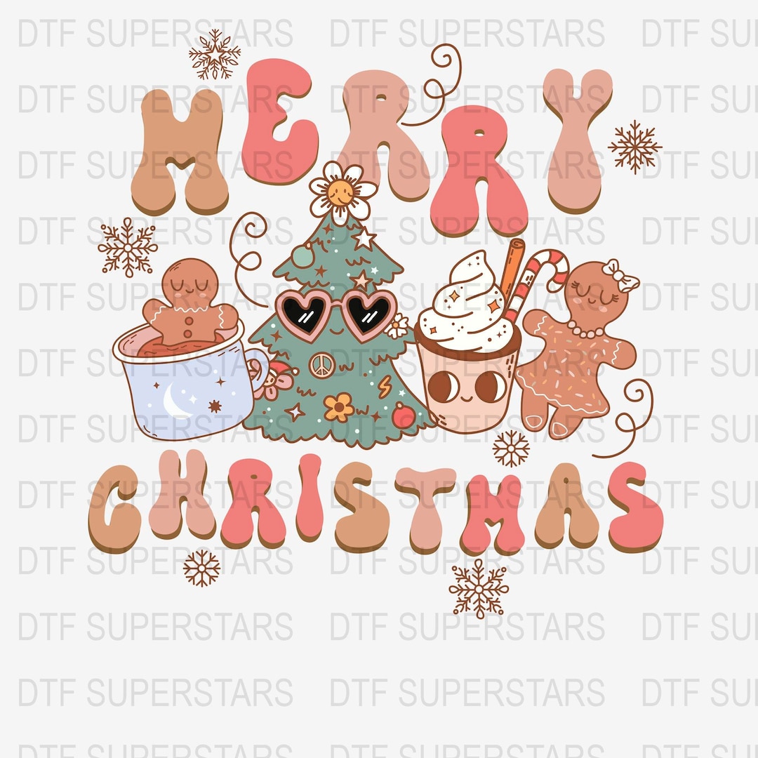 Merry Christmas High Resolution 300 Dpi Png Digital Download Cricut ...