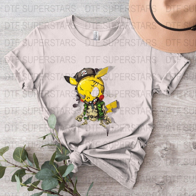 Gothic Pikachu Street Art High Resolution 300 Dpi Png Digital Download ...