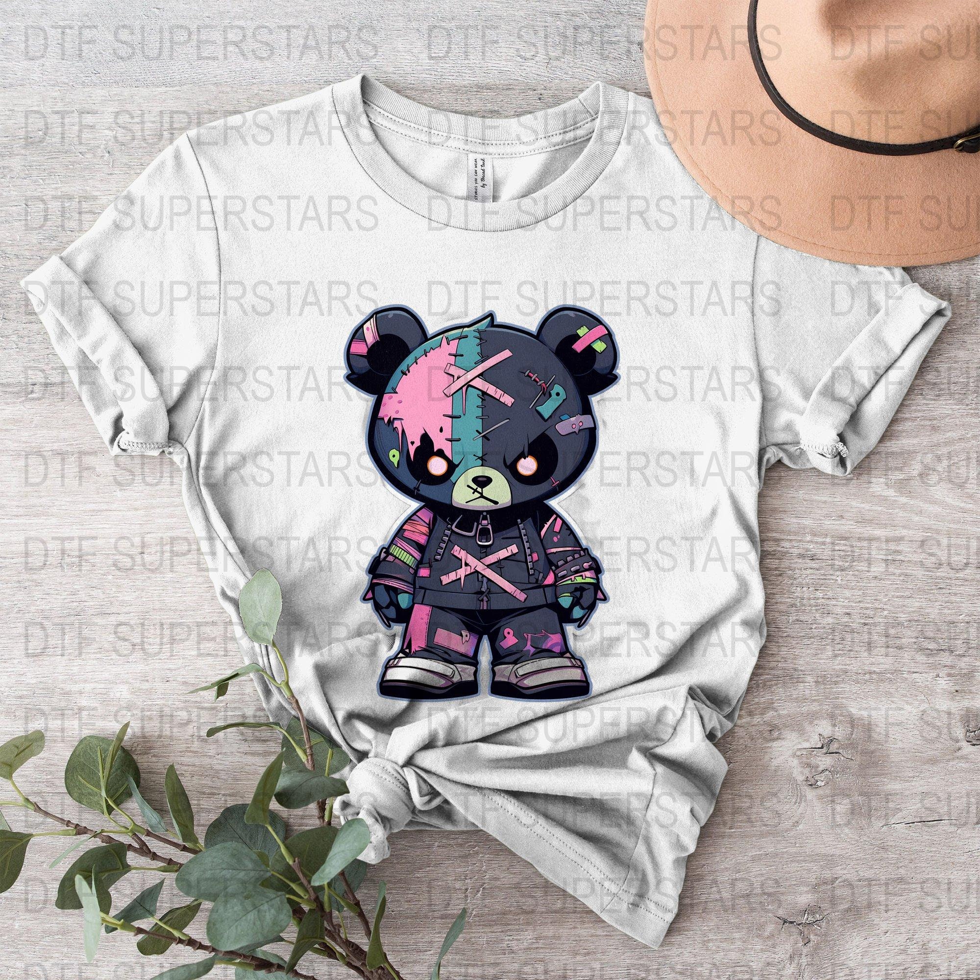 Urban Punk Bear Canvas High Resolution 300 Dpi Png Digital Download ...
