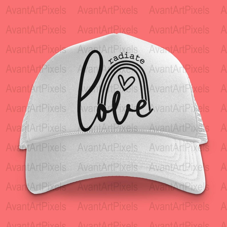 Radiate Love High Resolution 300 Dpi Png Digital Download Cricut ...