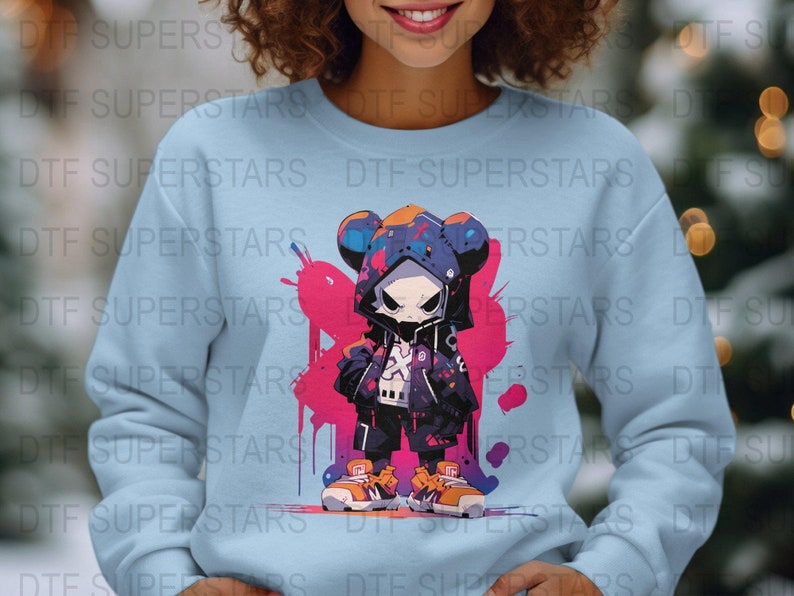 High-resolution Street Cartoon Character Png Vibrant Digital Art ...