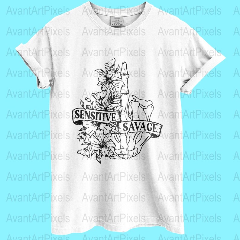 Sensitive High Resolution 300 Dpi Png Digital Download Savage Cricut ...