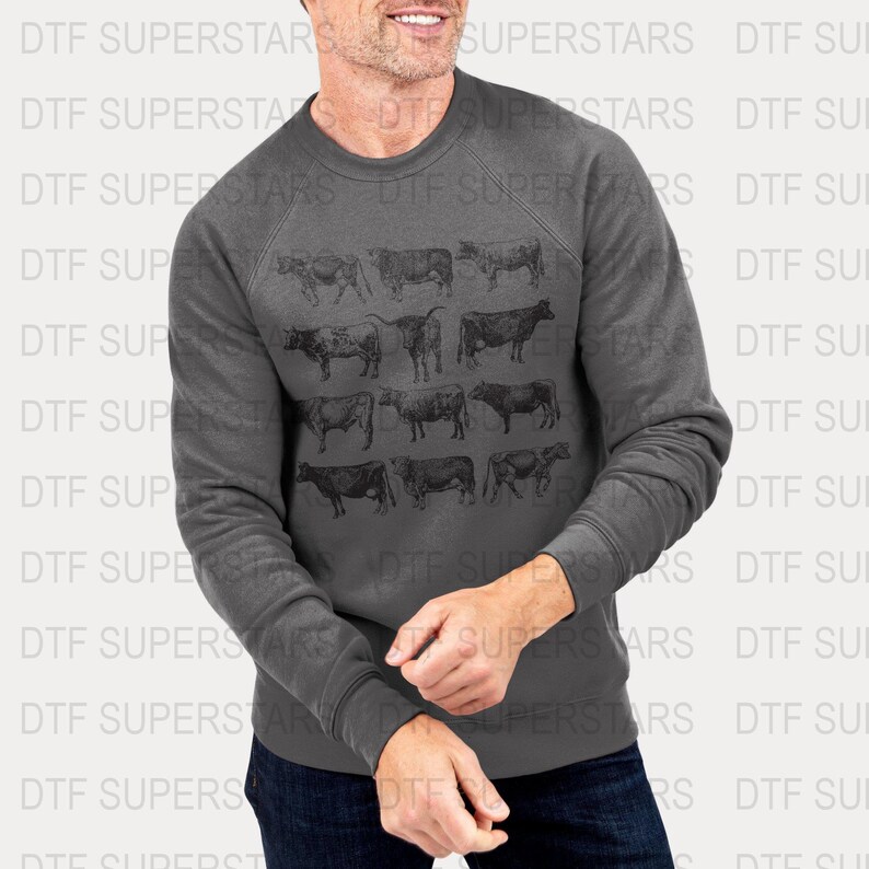 Cow Gang High Resolution 300 Dpi Png Digital Download Cricut Compatible ...