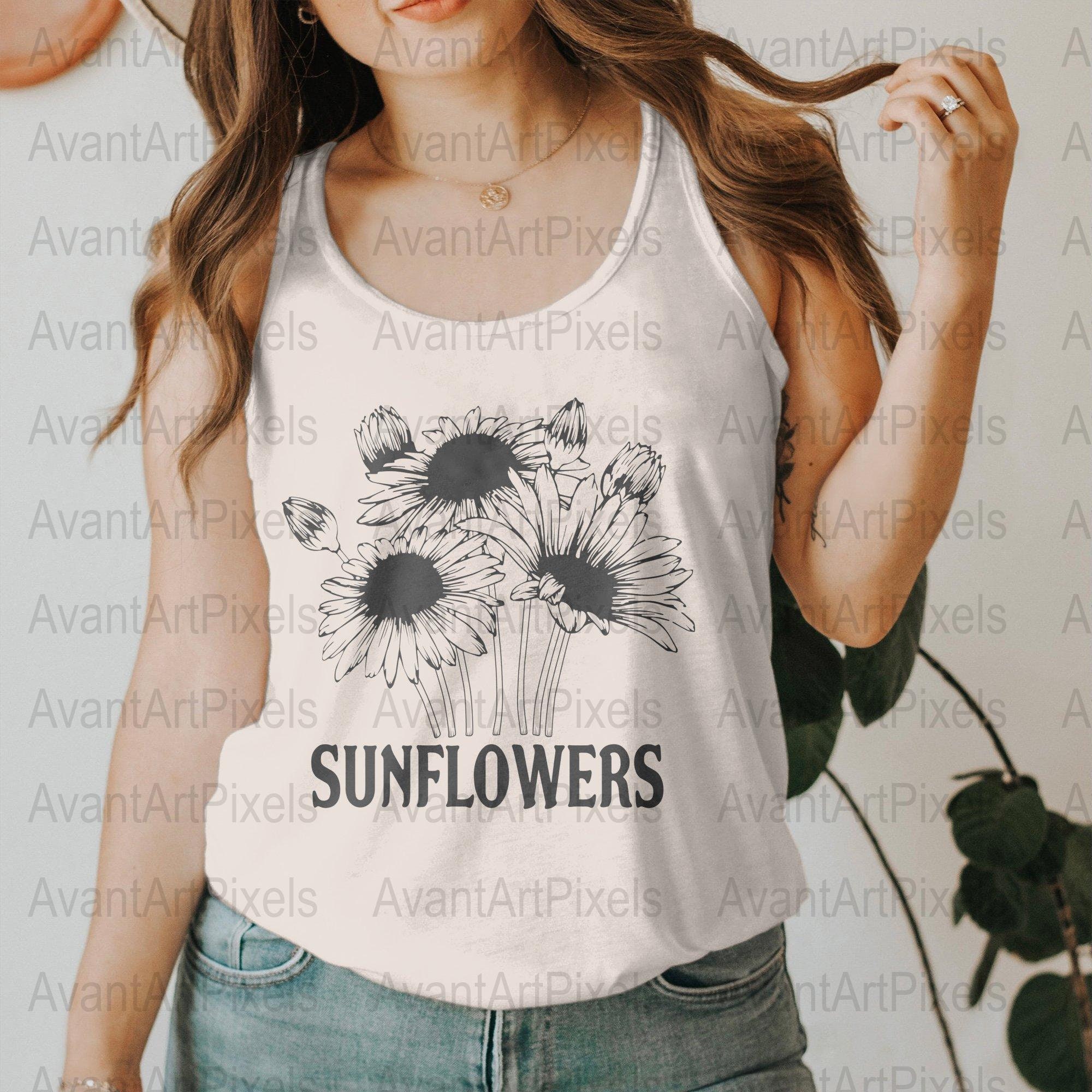 Sunflower 3 High Resolution 300 Dpi Png Digital Download Cricut ...