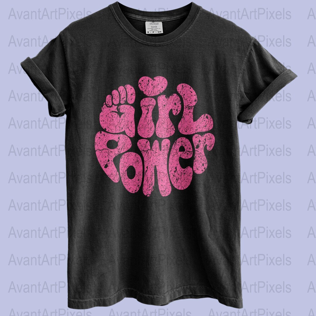 Girl Power High Resolution 300 Dpi Png Digital Download Cricut ...