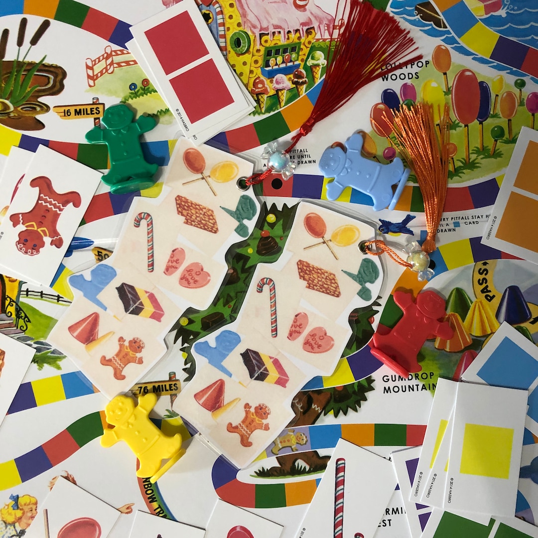 Vintage Candyland Inspired Bookmarks - Etsy