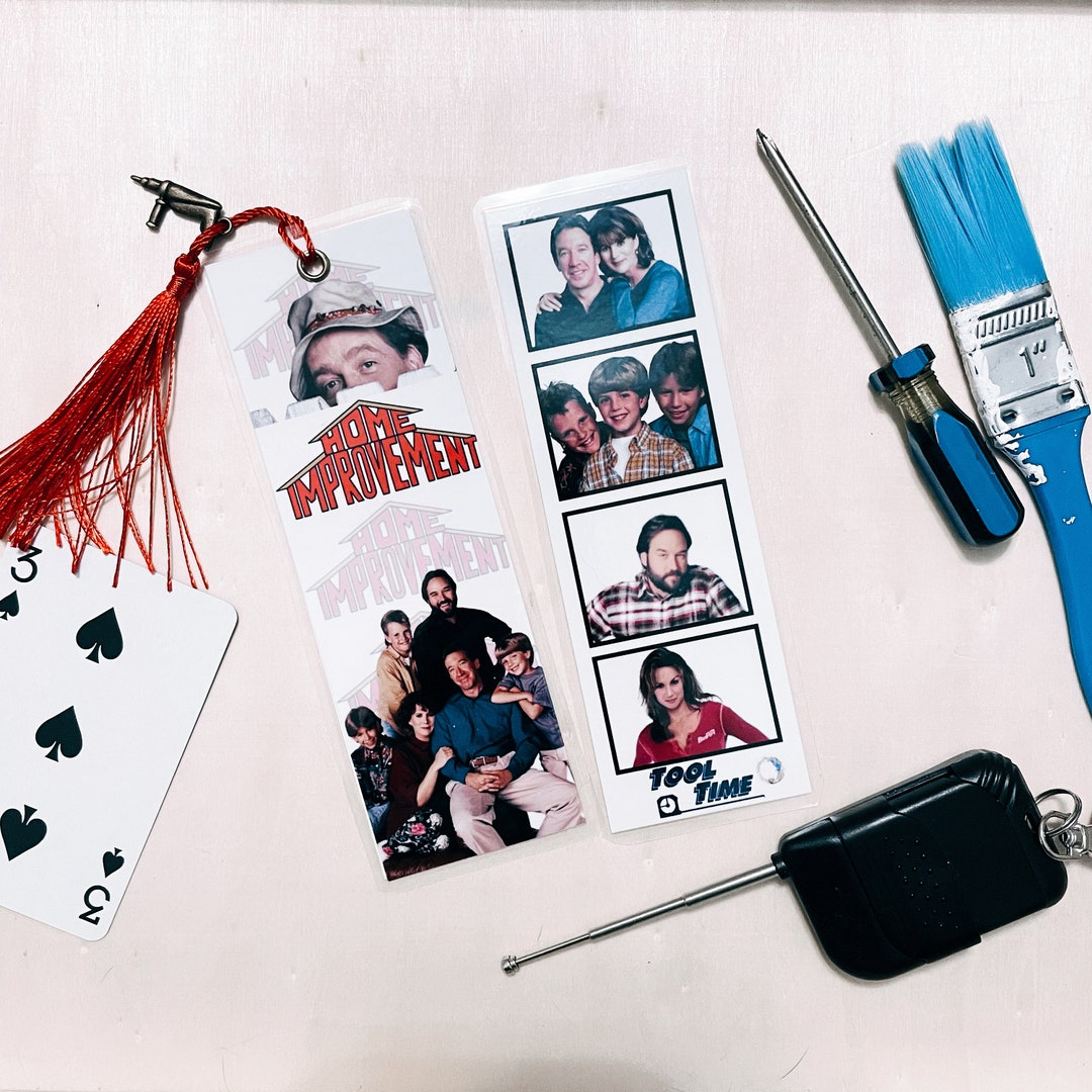 Home Improvement Sitcom Bookmark/nostalgic 90's TV Family/tool Time - Etsy
